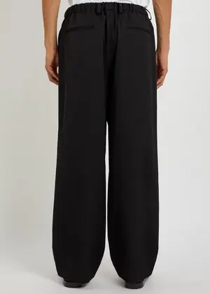 SSSTEIN Wide-leg Wool Trousers