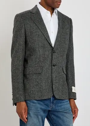 Gant Herringbone Tweed Blazer