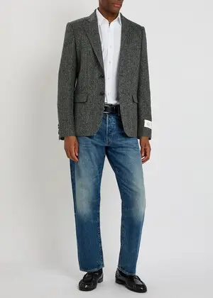 Gant Herringbone Tweed Blazer