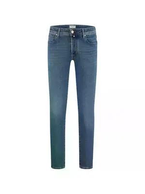 Jacob Cohen Whiskered Jeans - Blue