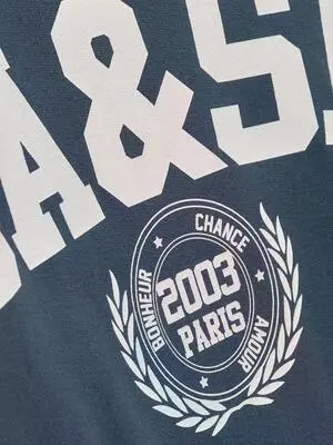 Ba&sh Benjamin Logo-print Drop-shoulder Sweatshirt