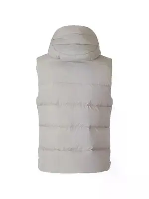 MOORER Padded Hooded Gilet