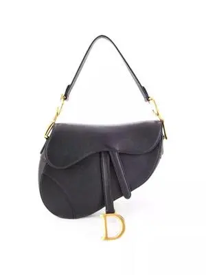Dior Saddle Handbag Leather Medium Shoulder Bag