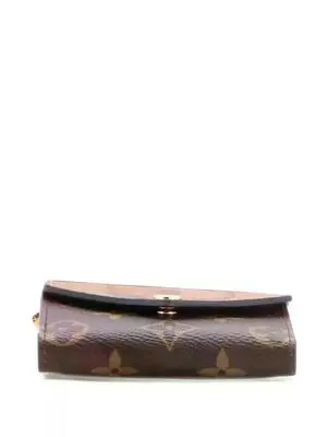 LOUIS VUITTON Zoe Wallet Reverse Monogram Giant Small Wallets