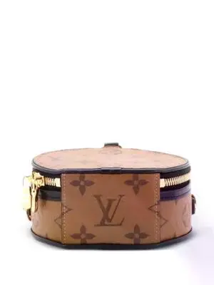 LOUIS VUITTON Reverse Monogram Canvas Mini Boite Chapeau Crossbody Bag
