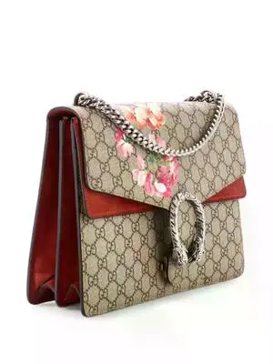 Gucci Dionysus Blooms Print Gg Coated Canvas Medium Shoulder Bag