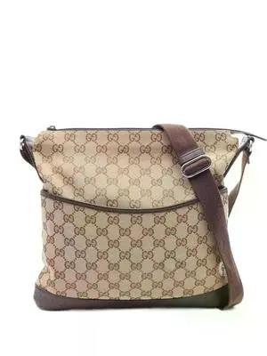 Gucci 2000s Gg Canvas Shoulder Bag