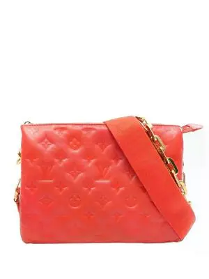 LOUIS VUITTON Coussin Pm Monogram Shoulder Bag - Red