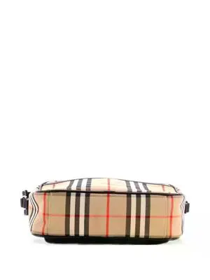 Burberry Vintage Check Canvas Crossbody Bag