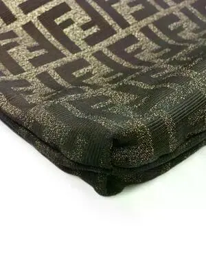Fendi 2000s Zucca Monogram Shoulder Bag