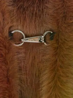 Simone Rocha Faux-fur Hook-closure Shawl