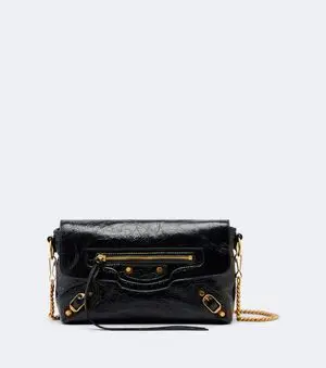 Balenciaga Le City Mini Leather Shoulder Bag