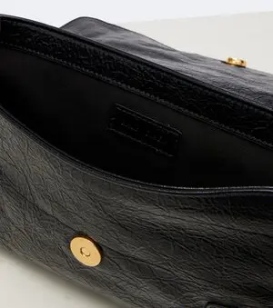 Balenciaga Le City Mini Leather Shoulder Bag