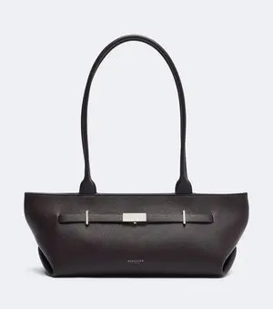 DEMELLIER New York Leather Shoulder Bag - Black