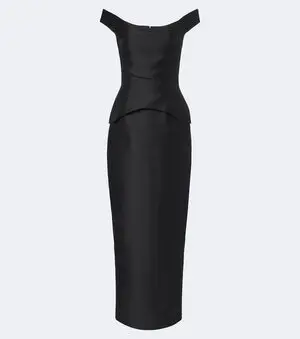 Solace London Peplum Evening Dresses