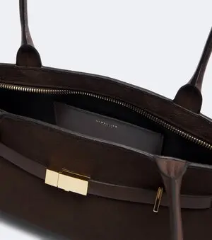 DEMELLIER Suede Shoulder Bag