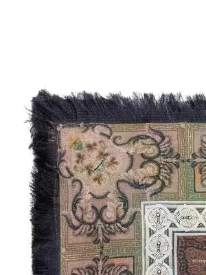 PIERRE-LOUIS MASCIA Fringe-trim Silk Scarf