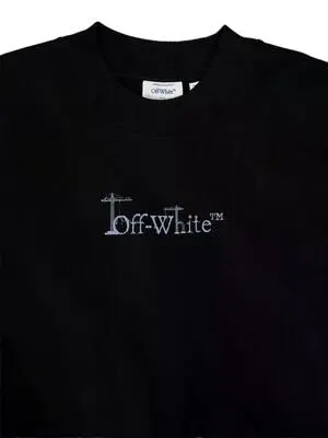 Off-White Graphic-print Cotton Sweatshirt