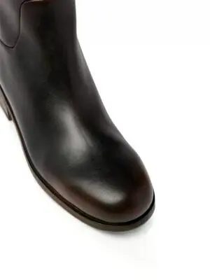 Marsèll Gnocco Burnished Leather Ankle Boots