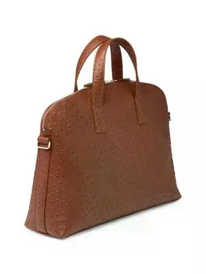 Marsèll Ostrich-effect Leather Tote Bag