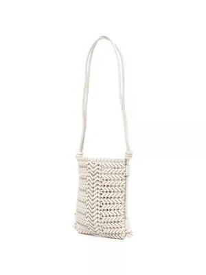 ANYA HINDMARCH Woven Leather Shoulder Bag