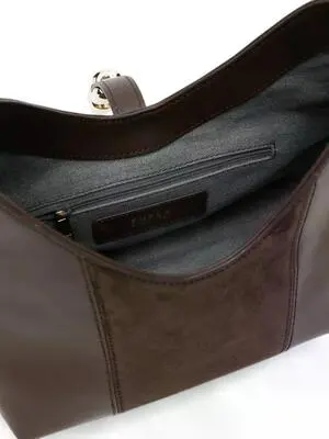 Furla Suede-panelled Leather Shoulder Bag