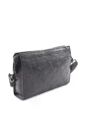 LOUIS VUITTON Monogram Shadow Gaston Shoulder Bag