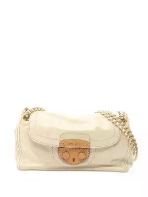 Prada Vitello Shine Chain Shoulder Bag