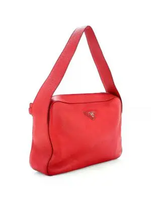Prada Top Zip Vitello Daino Medium Shoulder Bag