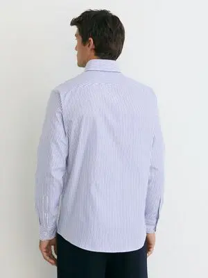 REISS Cotton Striped Button-down Shirt Regular-fit