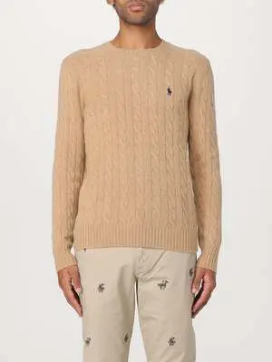 Polo Ralph Lauren Cable Knit Jumper - Brown