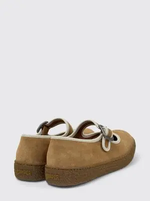Camper Suede Ballet Pumps