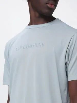 C.P. COMPANY Cotton T-shirt With Tonal Logo