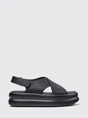 Camper Pelotas Flota Up Grained Leather Sandals