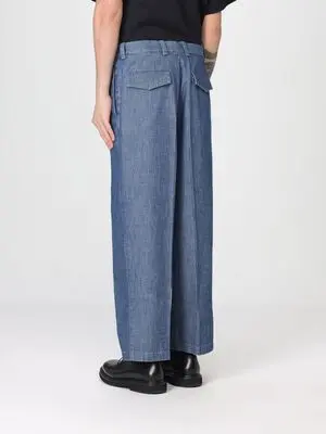 JIL SANDER Wide Leg Denim Trousers