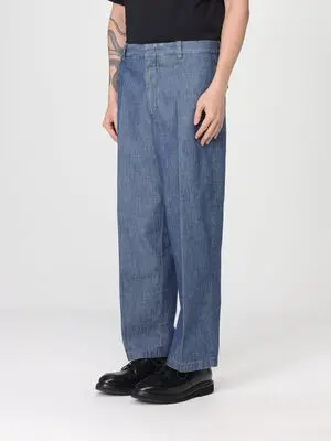 JIL SANDER Wide Leg Denim Trousers