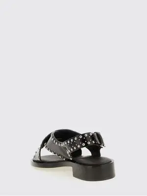 Church's Brushed Leather Sandal With Studs
