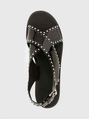 Church's Brushed Leather Sandal With Studs