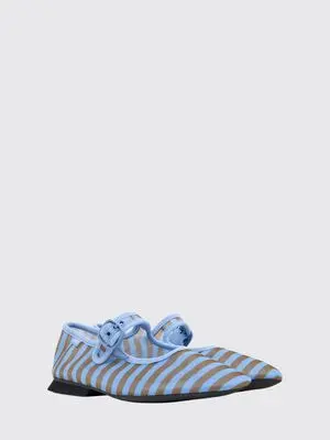 Camper Casi Myra Striped Recycled Polyester Ballerinas