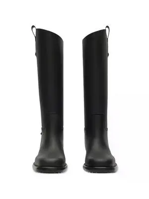 Burberry Cavalier Check-detail Boots