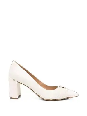 FERRAGAMO 80mm Gancio Pumps - Neutrals