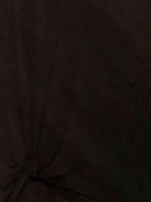 ALYSI Knot-detail Long-sleeve Sweater