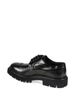BALDININI Brogue-detail Chunky-sole Derby Shoes
