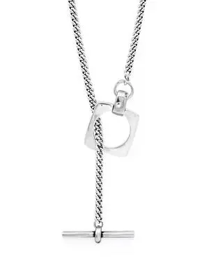 CXC Mini Origins Curb-chain T-bar Necklace