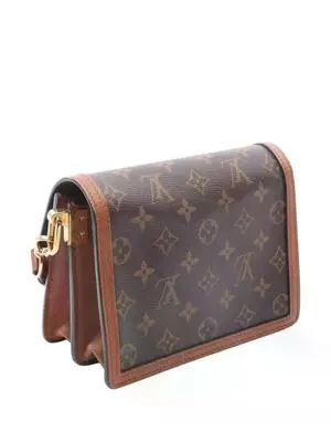 LOUIS VUITTON 2020 Monogram Reverse Mini Dauphine Satchel