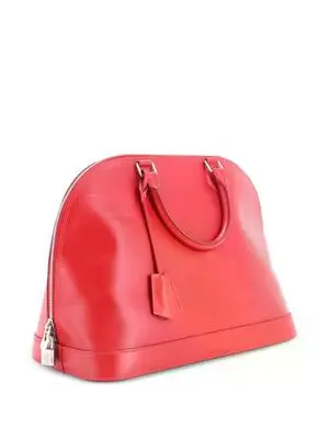 LOUIS VUITTON Epi Leather Alma Satchel - Red