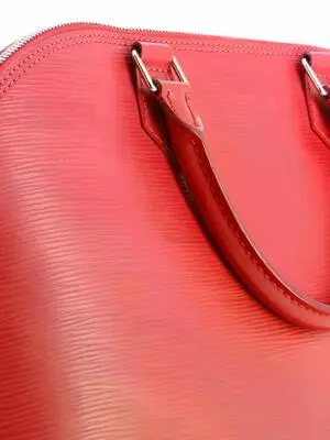 LOUIS VUITTON Epi Leather Alma Satchel - Red