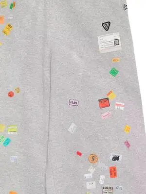 Mihara Yasuhiro Sticker-print Track Pants
