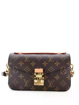 LOUIS VUITTON Pochette Metis Monogram Canvas East West Crossbody Bag - Brown