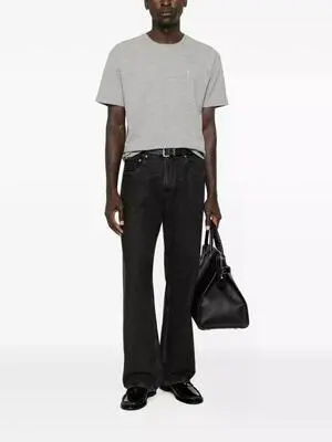Saint Laurent Cassandre T-shirt In Piqu